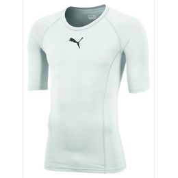 Puma T-Shirt "LIGA Baselayer Tee SS Jr" in Wei&szlig; | Gr.: 176