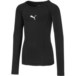 Puma T-Shirt "LIGA Baselayer Tee Longsleeve Jr" in Schwarz | Gr.: 116