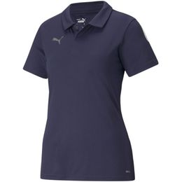 Puma Polo "TeamLIGA Sideline Polo W" in Blau | Gr.: XS