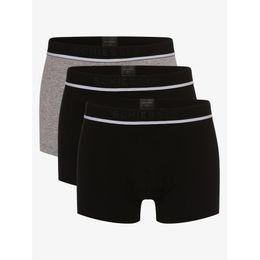 Schiesser Boxershorts in grau schwarz | Gr.: 8