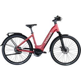 E-Bike Tretwerk "Amber Nexus" Gr. 48, rot, Elektrofahrr&auml;der, Damen, 48cm, 28 Zoll (71,12cm), Tretwerk Amber Nexus E Bike Damen 28 Zoll Elektrofahrrad 155 - 185cm