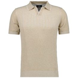 Rundhalspullover Ragman, Herren, Gr. 56, beige (beige, melange), 100% Baumwolle, Pullover Rundhalspullover
