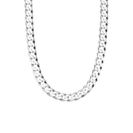 Collier Lady, silber (silber 925), Halsketten, Damen, 21, Silber 925 (Sterlingsilber), L: 21, Collier