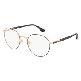 Police POIVPLD19 Brille Unisex | Fassung: Vollrand, Panto, Rose Gold