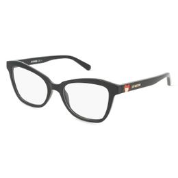 Love Moschino MOL604 Brille Damen | Fassung: Vollrand, Cat Eye, Schwarz