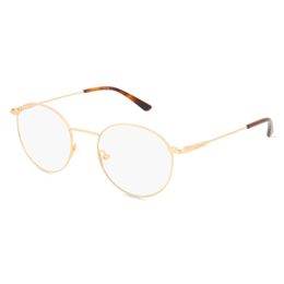 Calvin Klein CK19119 Brille Unisex | Fassung: Vollrand, Rund, Gold