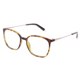 Esprit 33518 Brille Damen | Fassung: Vollrand, Quadratisch, Havanna