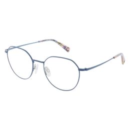 BRENDEL eyewear 902399 Brille Damen | Fassung: Vollrand, Panto, Blau Matt