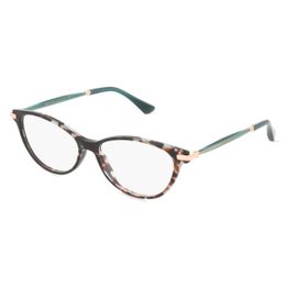 Jimmy Choo JC153 Brille Damen | Fassung: Vollrand, Butterfly, Havanna Gr&uuml;n