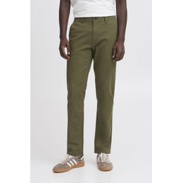 Chinohose Blend "BHEdnan", Herren, Gr. 30, L&auml;nge 34, olive night, Web, 98% Baumwolle, 2% Elasthan, unifarben, Basic, regular fit normal, Hosen Chinohose, Klassische Chinohose mit Taschen