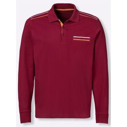 Poloshirt CLASSIC "Poloshirt", Herren, Gr. 60/62, rot (dunkelrot), 100% Baumwolle, unifarben, Shirts