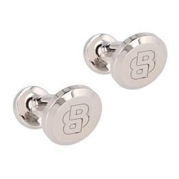 BOSS Cufflinks male Silver size One Size