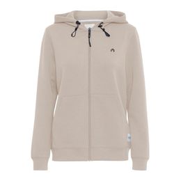 North Bend Zip-Up Hoodie 'Tara' female Beige size 46