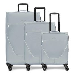 Stratic Suitcase Set male Blue size One Size