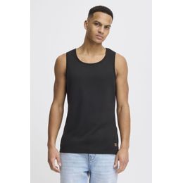 Tanktop Blend "BHHole", Herren, Gr. XXL, schwarz (schwarz, schwarz), Web, 50% Baumwolle, 50% Polyester, unifarben, Basic, normal normal, Rundhals, Rippb&uuml;ndchen, Tops Tanktop, Bequemes Tanktop im Pack