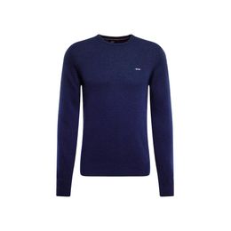 FQ1924 Pullover 'Kyle' Herren Gr&ouml;&szlig;e L navy / blutrot / offwhite