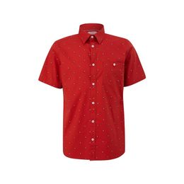 s.Oliver Button Up Shirt male Red size S