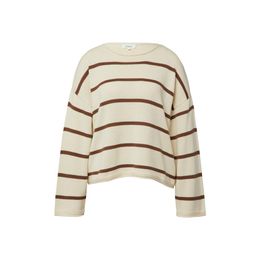 s.Oliver Pullover Damen Gr&ouml;&szlig;e S creme / braun