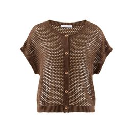 Tamaris Knit Cardigan female Brown size S