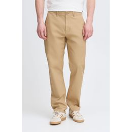 Chinohose Blend "BHMorgan", Herren, Gr. 32, L&auml;nge 32, cornstalk, Twill, 98% Baumwolle, 2% Elasthan, unifarben, Basic, normal normal, Hosen Chinohose, Klassische Chinohose mit Taschen