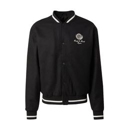 Pegador Jacke 'Atmore Varsity' Herren Gr&ouml;&szlig;e XXL schwarz / wei&szlig;