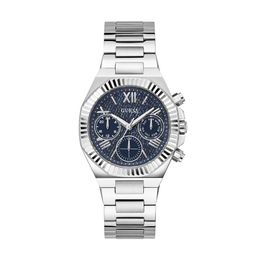 Guess Uhr 'Equality' Damen Gr&ouml;&szlig;e One Size navy / silber