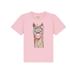 Watabout.kids Shirt 'Alpaka' girl Pink size 134/146
