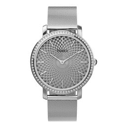 Timex Analog Watch 'Transcend City' female Silver size One Size