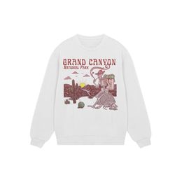 F4NT4STIC Sweatshirt 'US National Parks Grand Canyon Sunrise' male White size S