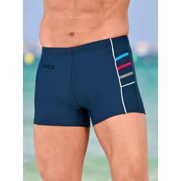 Badehose feel good, Herren, Gr. 7, Normalgr&ouml;&szlig;en, blau (marine), Polyamid, Badehosen Badehose