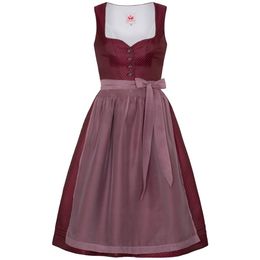 Spieth & Wensky SPIETH & WENSKY Dirndl 'Flamingo' Damen Gr&ouml;&szlig;e 44 koralle