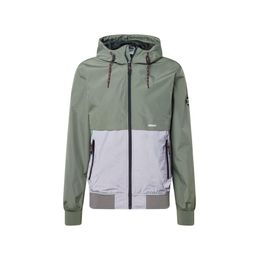Iriedaily Between-Season Jacket 'Resulaner' male Grey, Green size M