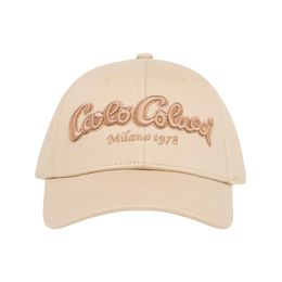 Carlo Colucci Cap 'Elezi' Damen Gr&ouml;&szlig;e 55/60 camel / hellbraun