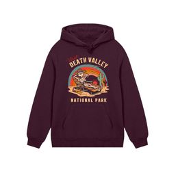 F4NT4STIC Sweatshirt 'US National Parks Visit Death Valley' male Purple size XL