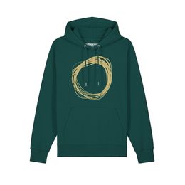 Watapparel Sweatshirt ' Kreis ' male Green size XS