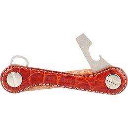Keykeepa Key Ring 'Leather ' male Red size One Size