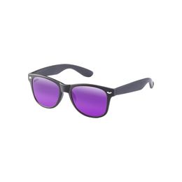 MSTRDS Sonnenbrille 'Likoma' Jungen Gr&ouml;&szlig;e one size dunkellila / schwarz
