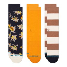 Stance Socks 'Equinox' female Orange, Black, White size L