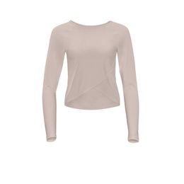 WINSHAPE Shirt 'AET131LS' female Beige size S