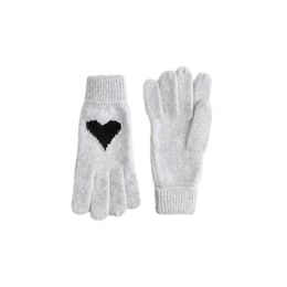 next Handschuhe Damen Gr&ouml;&szlig;e XS/XL hellgrau / schwarz