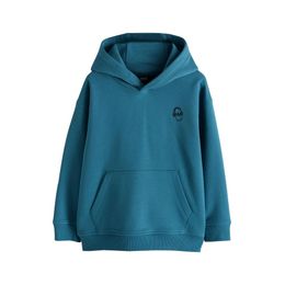 next Sweatshirt Jungen Gr&ouml;&szlig;e 134 cyanblau / schwarz