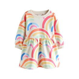 next Kleid M&auml;dchen Gr&ouml;&szlig;e 68 creme / royalblau / orange / pink