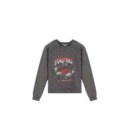 Scalpers Sweatshirt 'Kiss' female Grey size XL