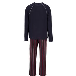 Dagi Pyjama Herren Gr&ouml;&szlig;e L navy / rot / wei&szlig;