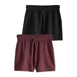 next Shorts Damen Gr&ouml;&szlig;e 36 beere / schwarz