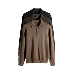 The Set Sweater male Brown, Black size S
