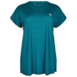 Active By Zizzi Shirt 'Abasic' female Green size XXL