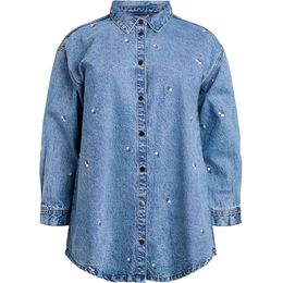 ZIZZI Blouse female Blue size XXXL