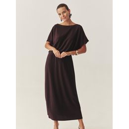 TATUUM Damenkleid Wirkware KATIE Damen Gr&ouml;&szlig;e 34 braun Winterkleid