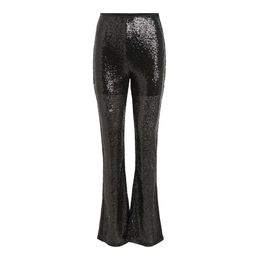 Vila Pants female Black size XL